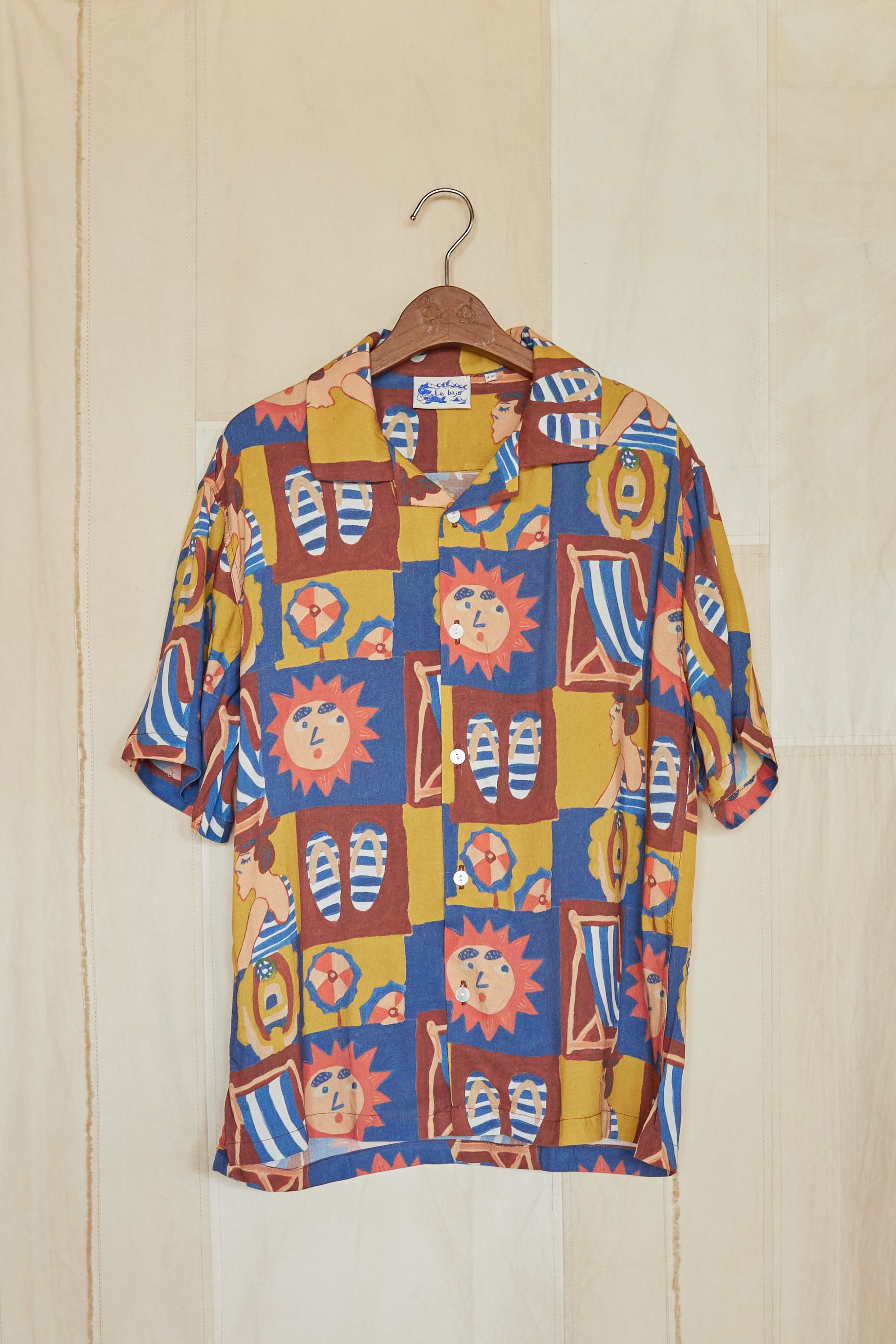 Kids Pantai Shirt by Le Bajo - Le Bajo Shop Bali – lebajoshop